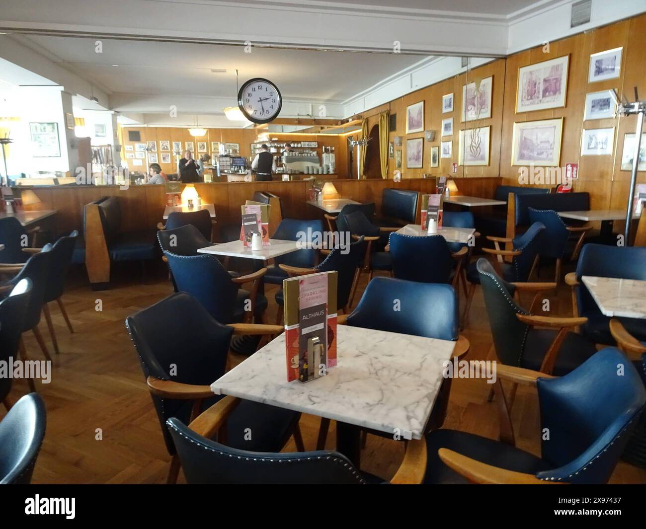 Cafe Central, Inneneinrichtung, Baden bei Wien, 2024, Manfred Siebinger ...