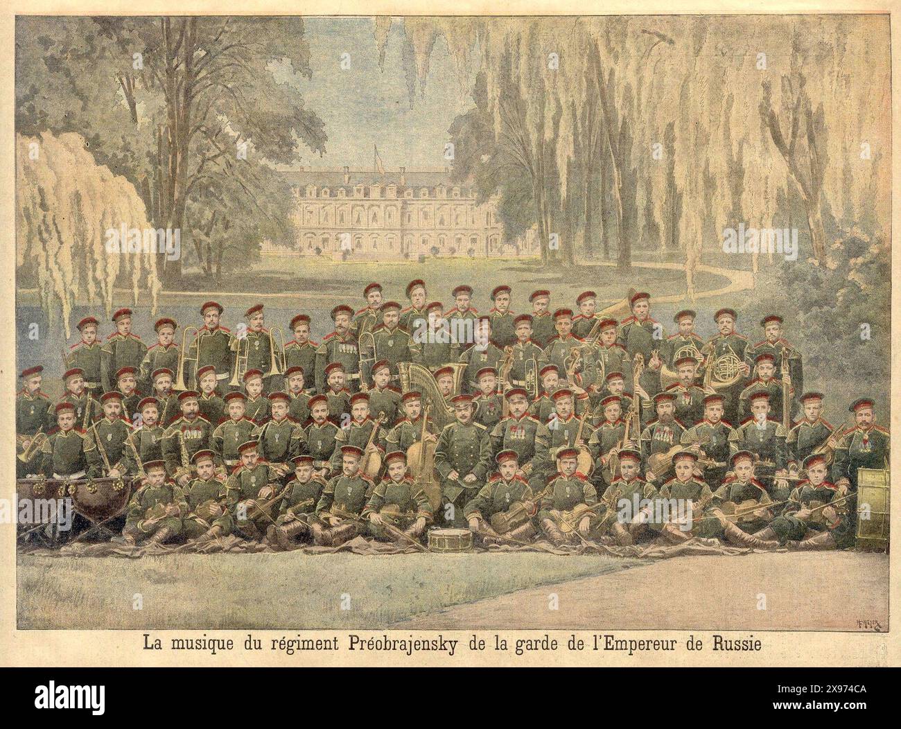 Preobrazhensky regiment hi-res stock photography and images - Alamy