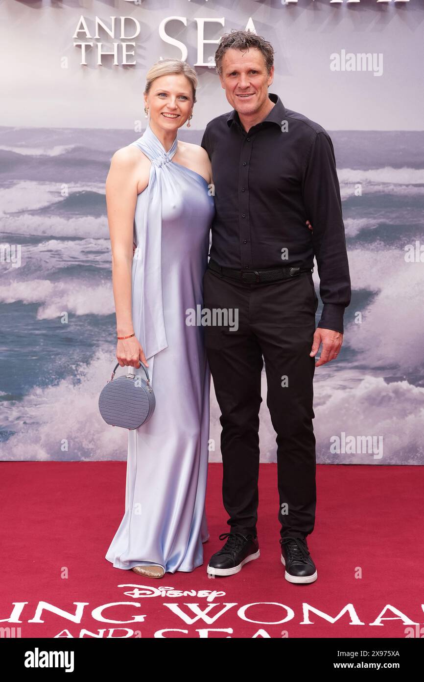 James Cracknell attends the gala screening of Young Woman and the Sea ...