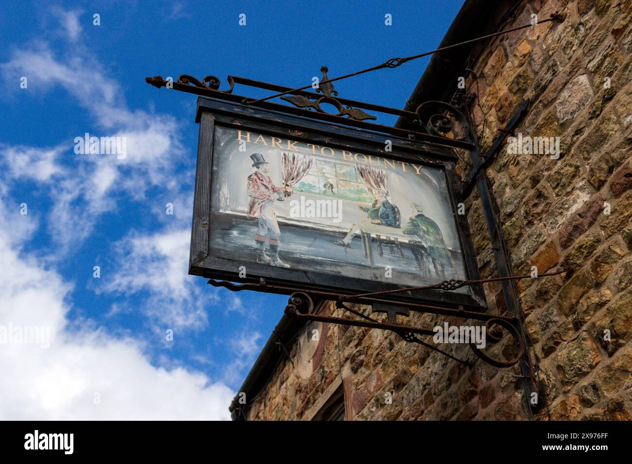Slaidburn sign hi-res stock photography and images - Alamy