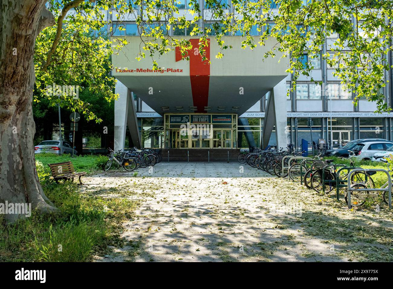 Entrance to Neues Deutschland Berlin, Germany. Entrance to the ...