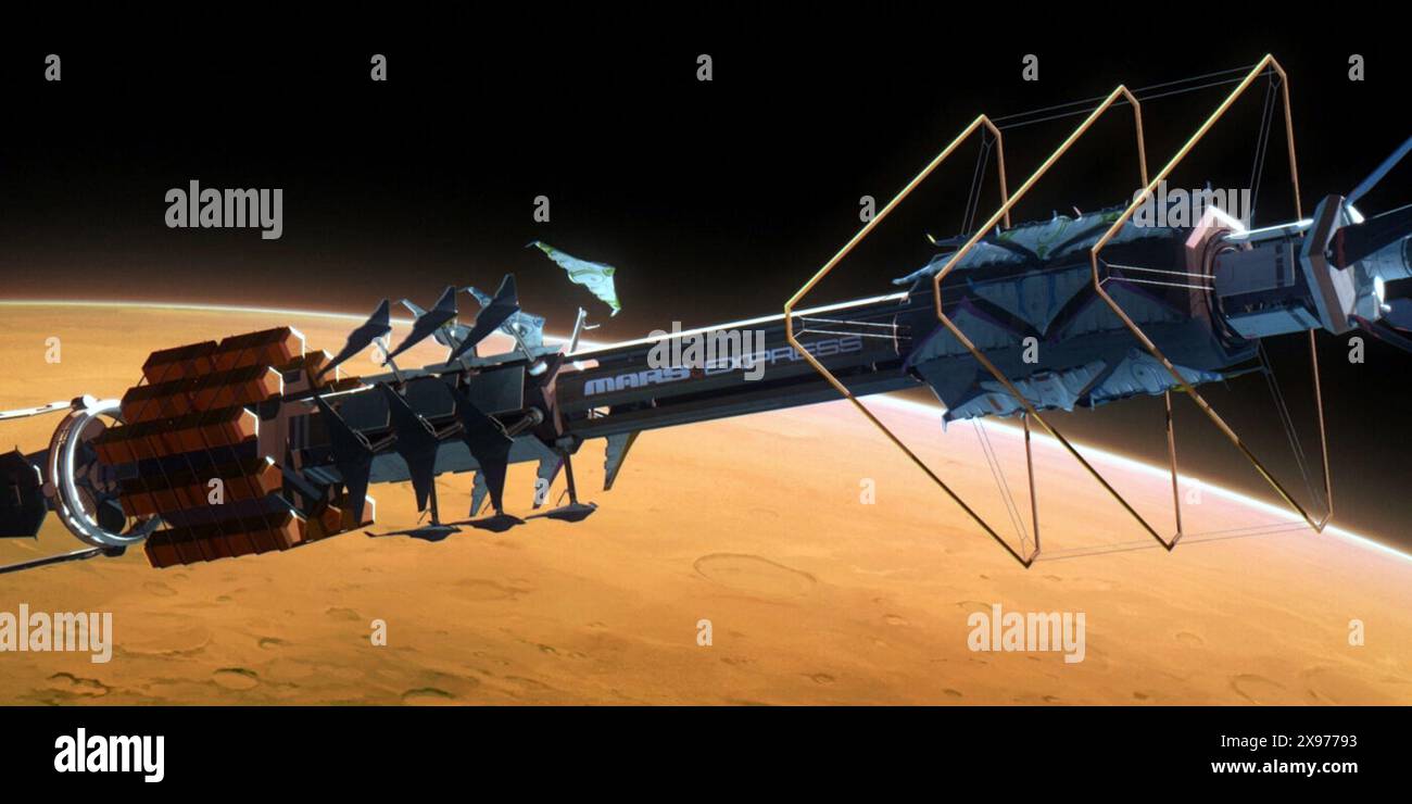 Mars Express is a 2023 French animated neo-noir science fiction film co ...