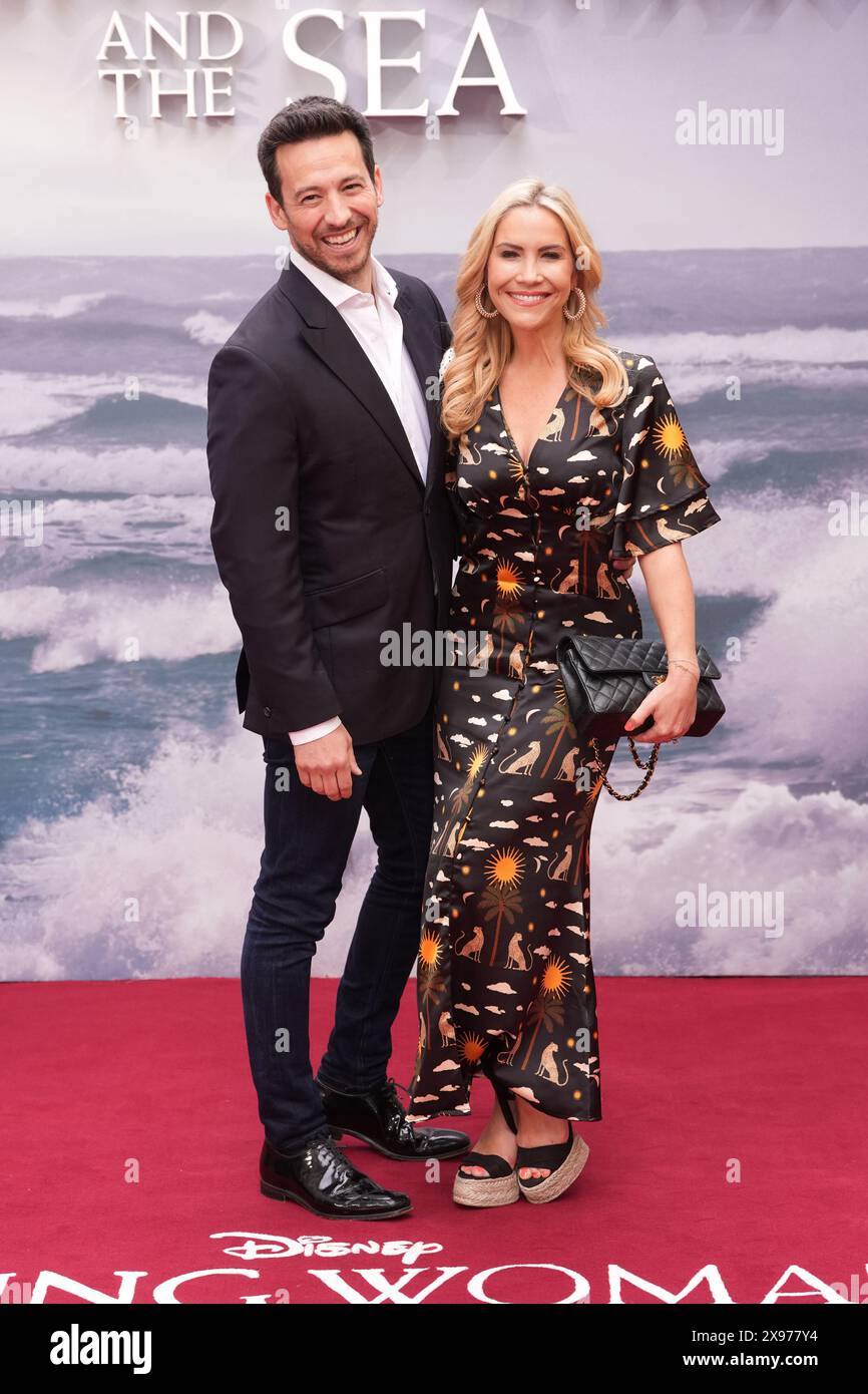 Alex Partakis and Heidi Range attend the gala screening of Young Woman ...
