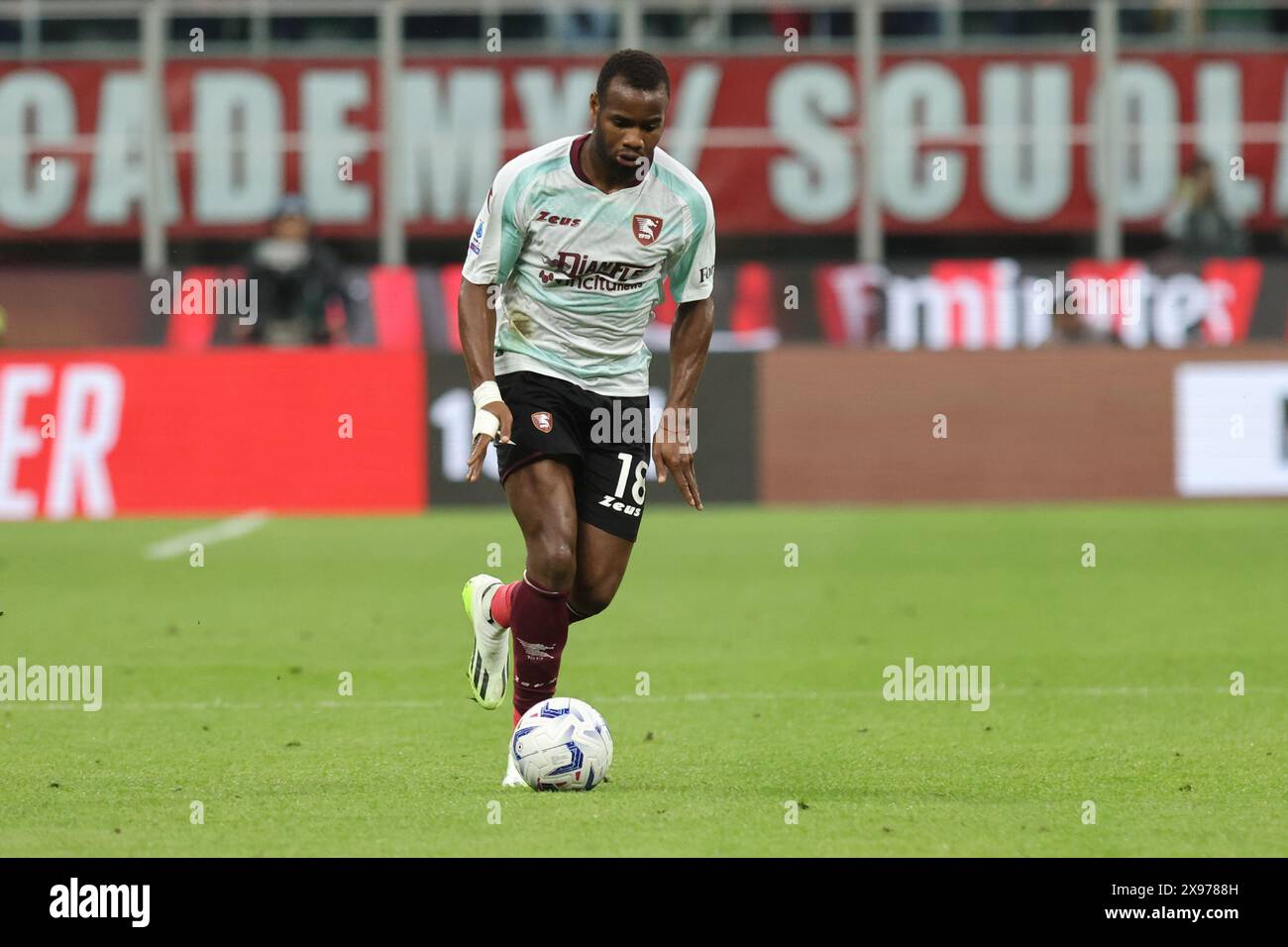 Milano - Italia -Ac Milan Vs Salernitana Campionato Serie A 2023/2024 ...