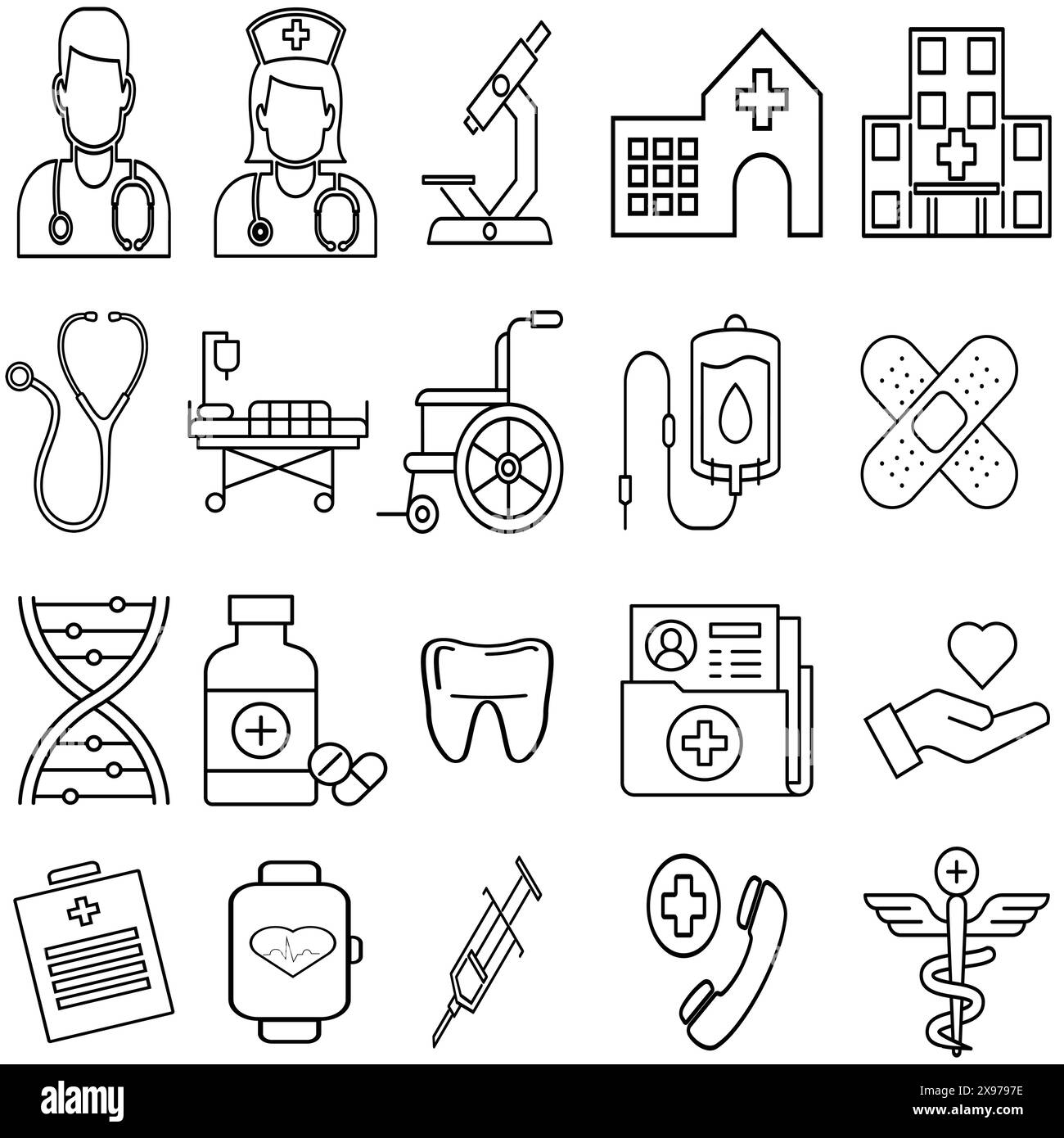 Stroke mri Stock Vector Images - Alamy