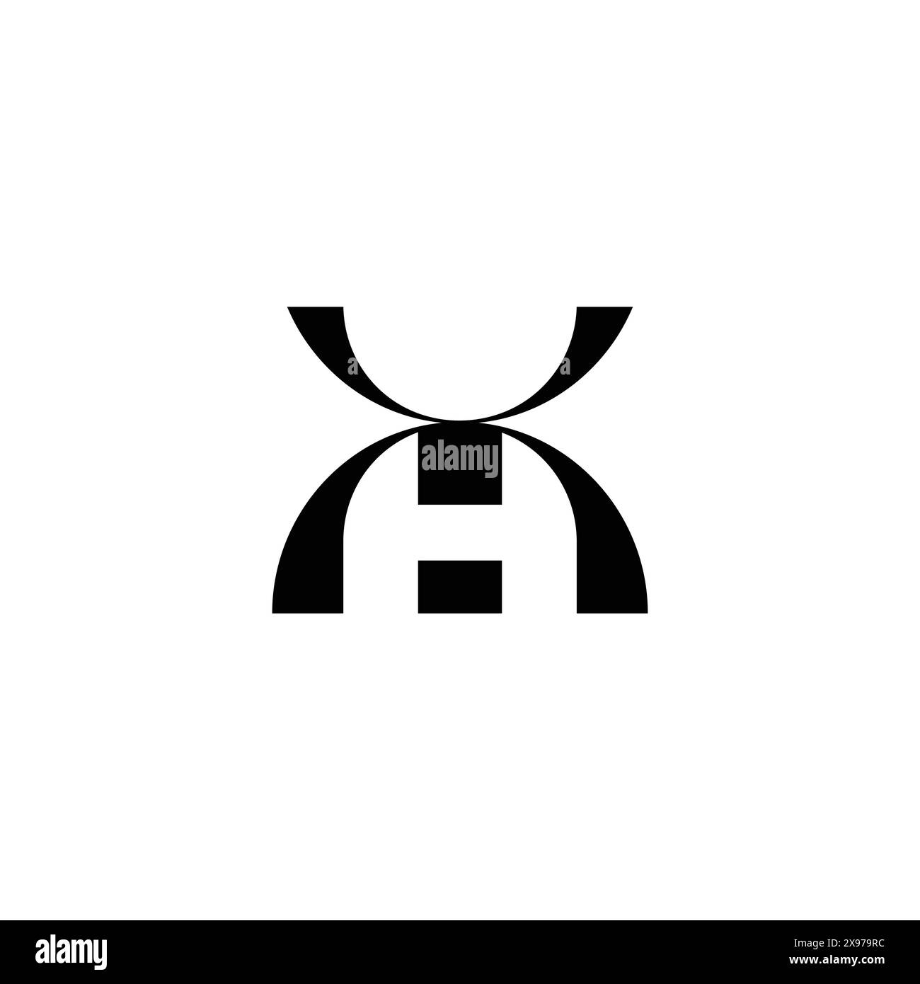 Alphabet Initials logo HX, XH, X and H Stock Vector Image & Art - Alamy