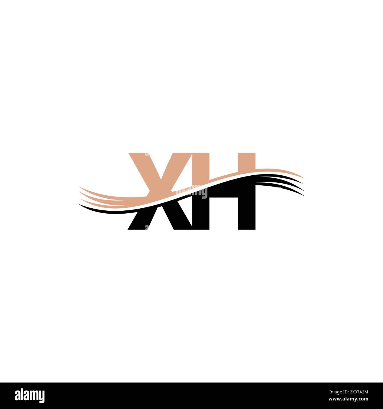 Alphabet Initials logo HX, XH, X and H Stock Vector Image & Art - Alamy