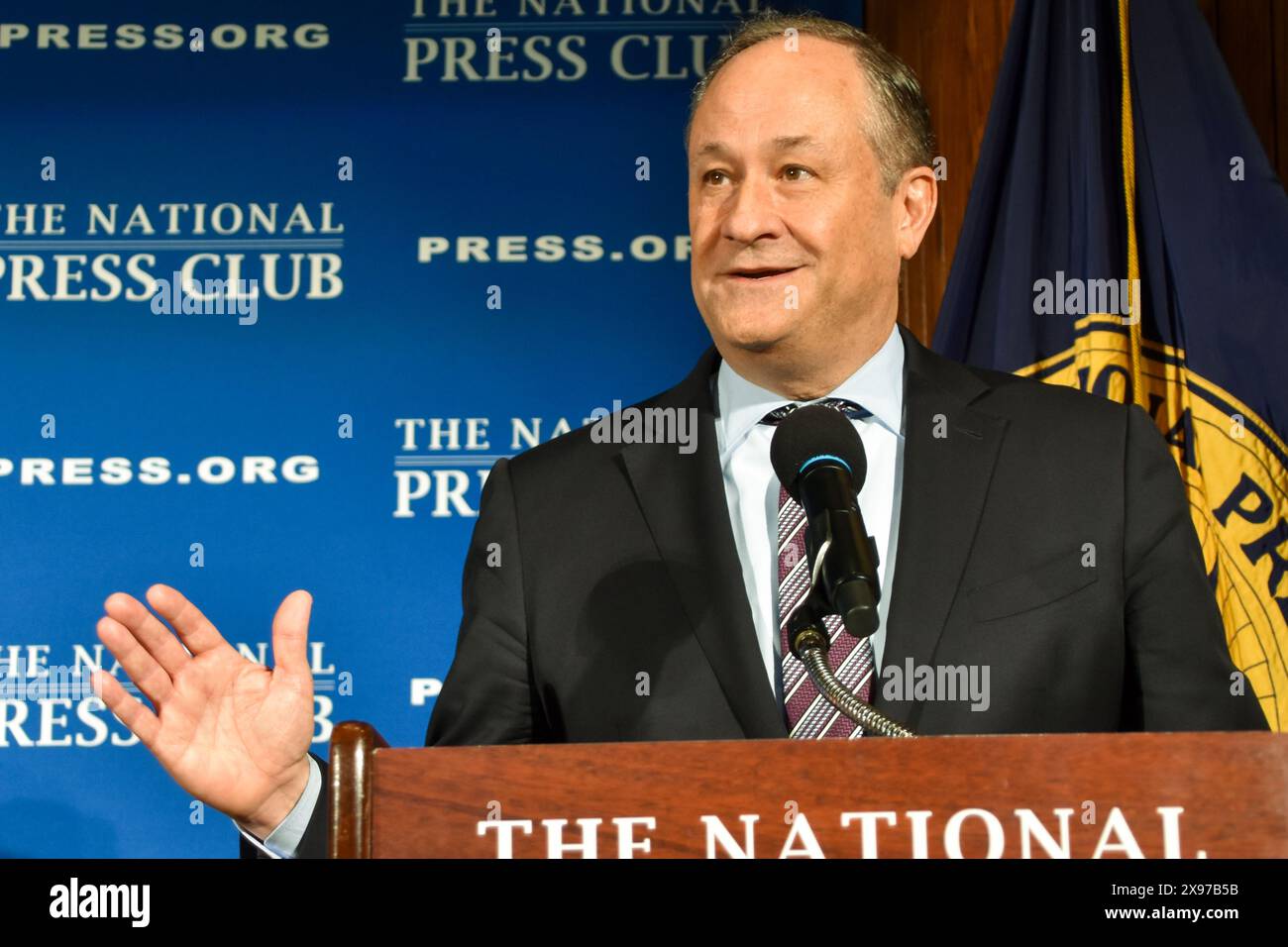 Second Gentleman Douglas Emhoff, married to U.S. Vice President Kamala ...