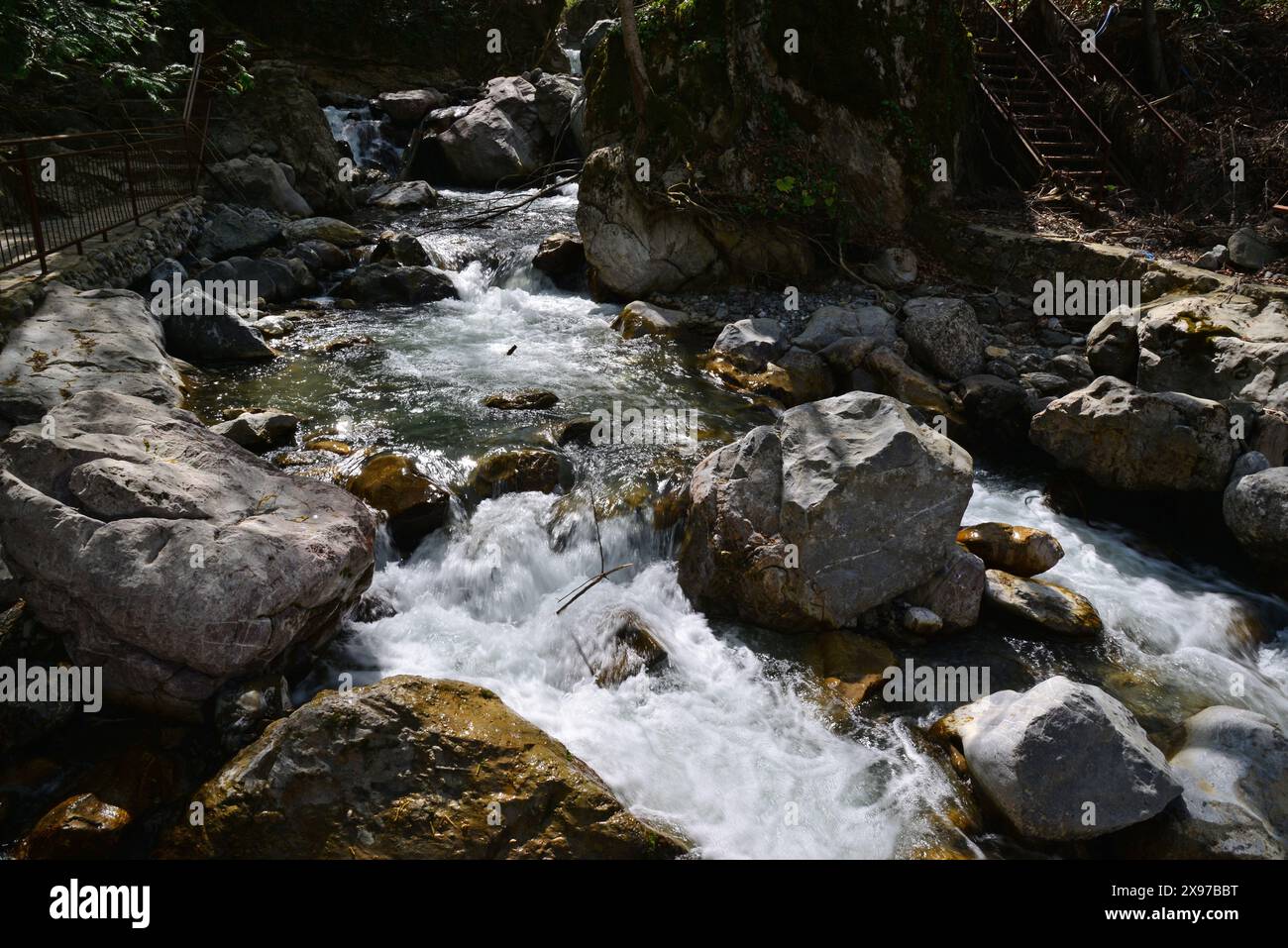 Samandere Waterfalls in Duzce, Turkey Stock Photo - Alamy