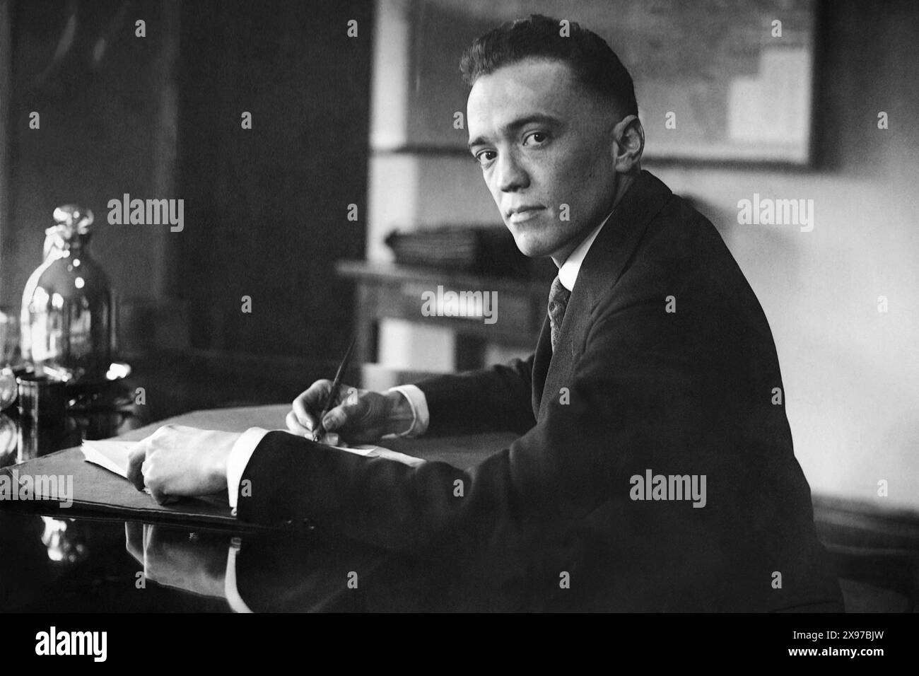 Young Bureau of Investigation Director J. Edgar Hoover (1895-1972) at ...