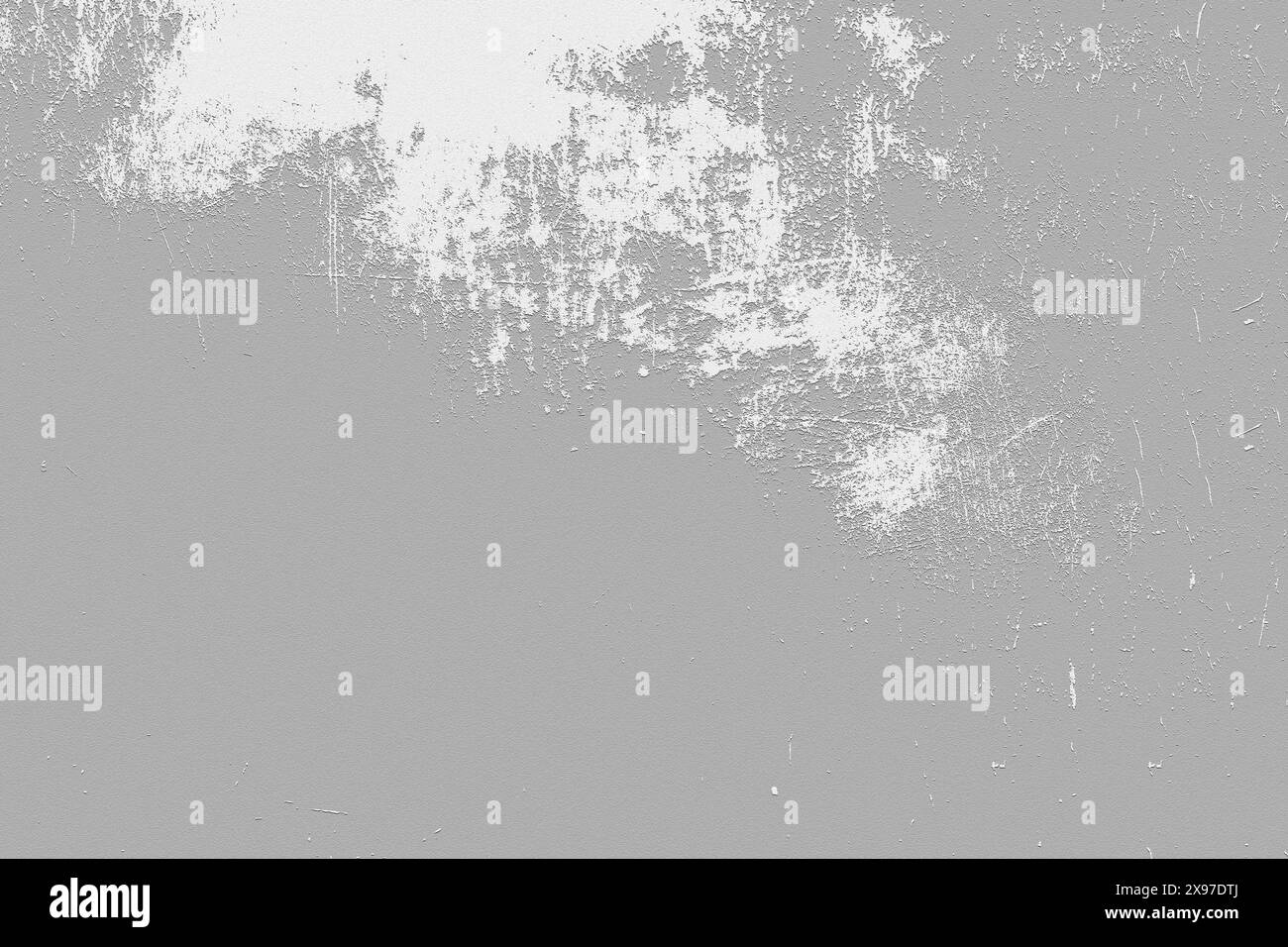 Abstract grey texture with rough scratches and white patches creating a ...