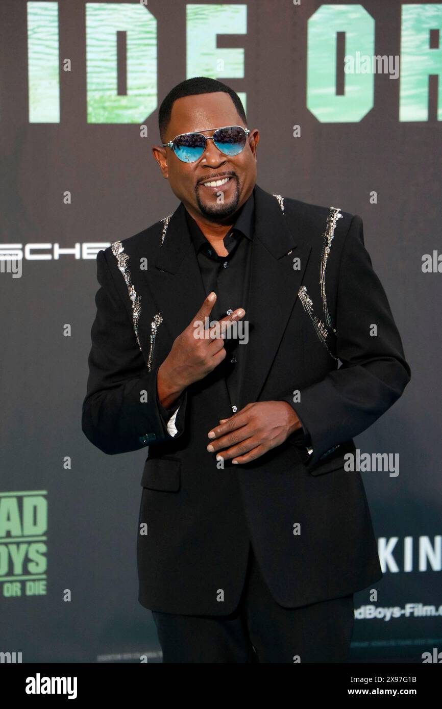 Martin Lawrence at the Bad Boys, Ride or the Germany premiere in Berlin ...