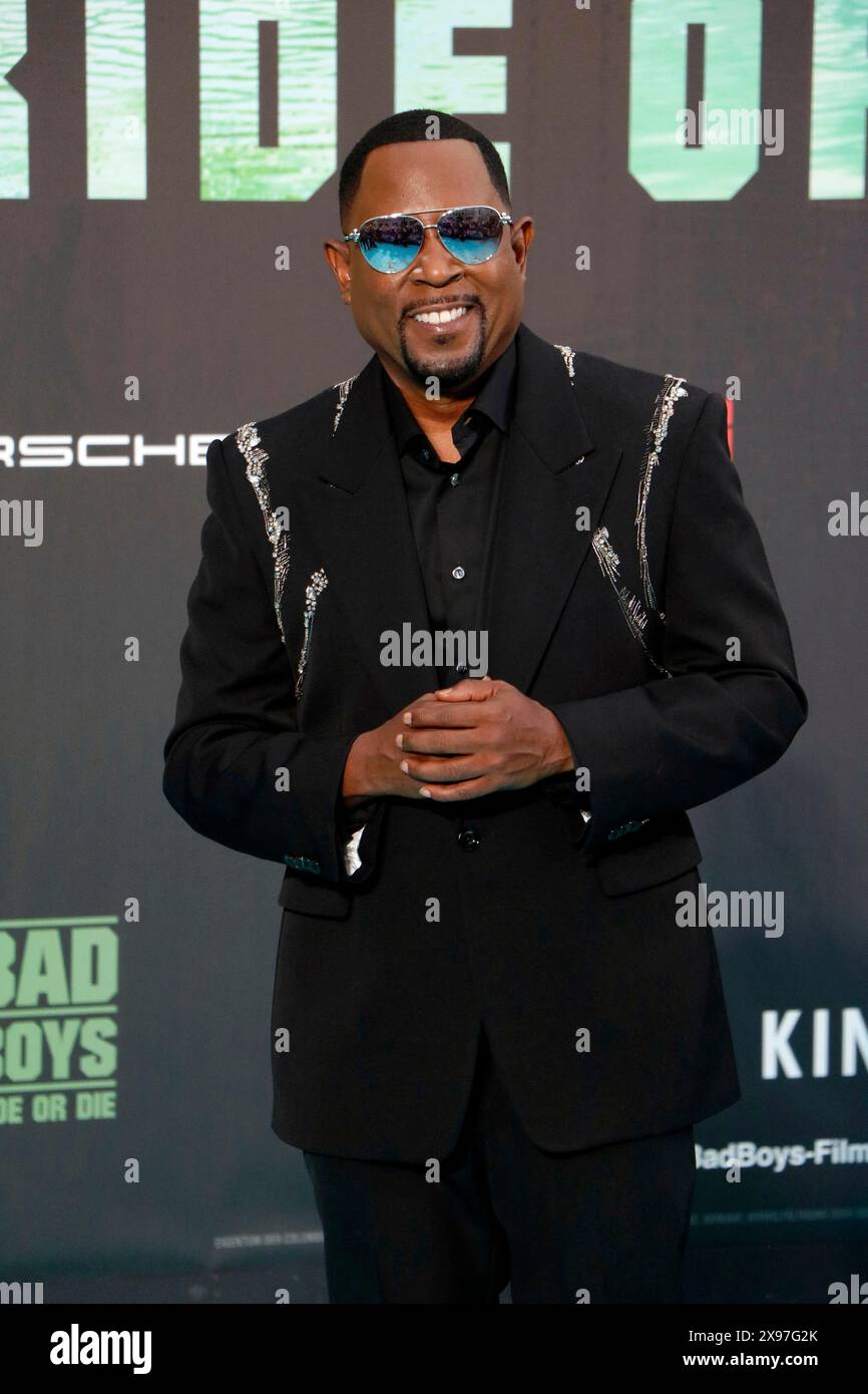 Martin Lawrence at the Bad Boys, Ride or the Germany premiere in Berlin ...