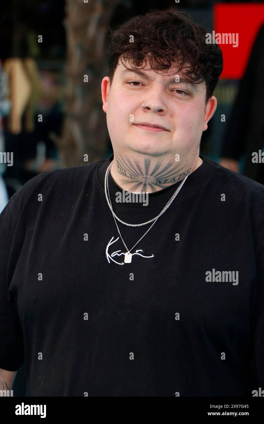 Marvin Holm (influencer) at the Bad Boys, Ride or die Germany premiere ...