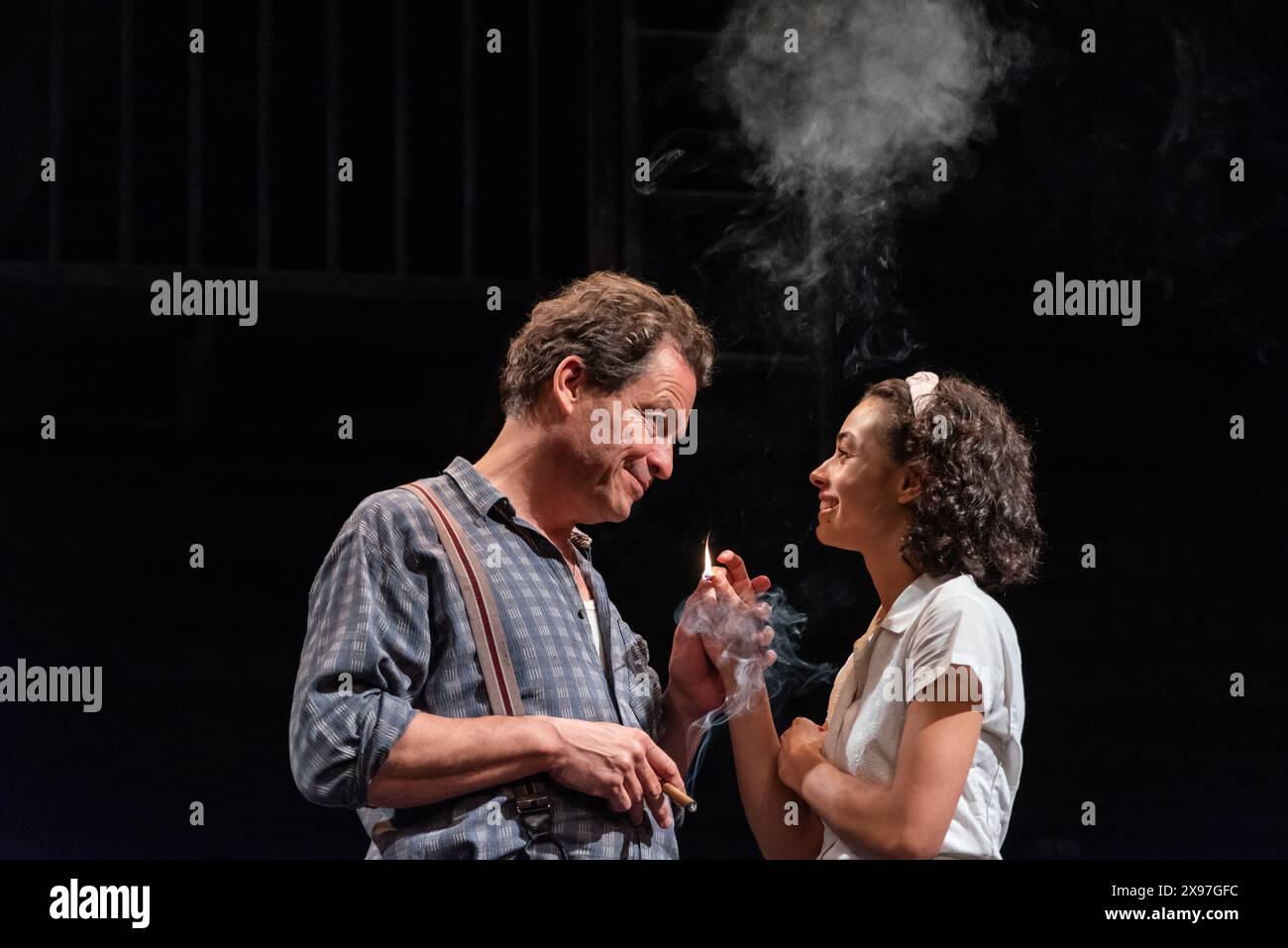 London, 29 May 2024, Dominic West, Nia,Towle, A View From The Bridge ...