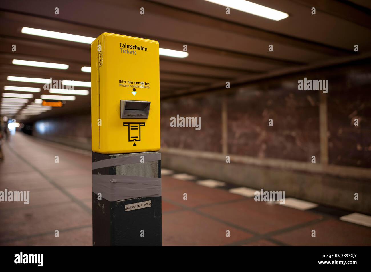 Ticket validator, ticket validation machine, tickets, stop, platform ...