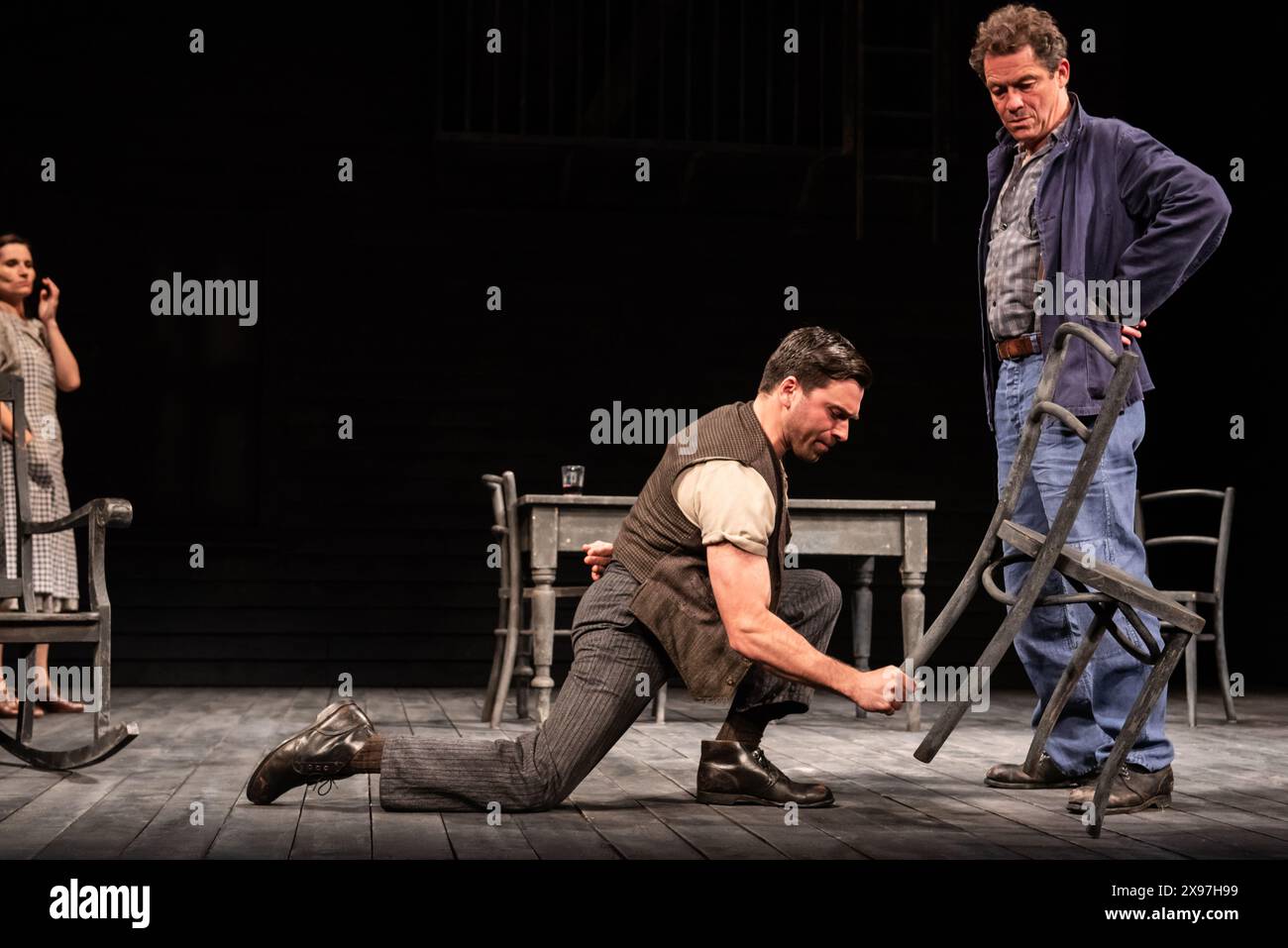 London, 29 May 2024, Pierro Niel-Mee and Dominic West, A View From The ...