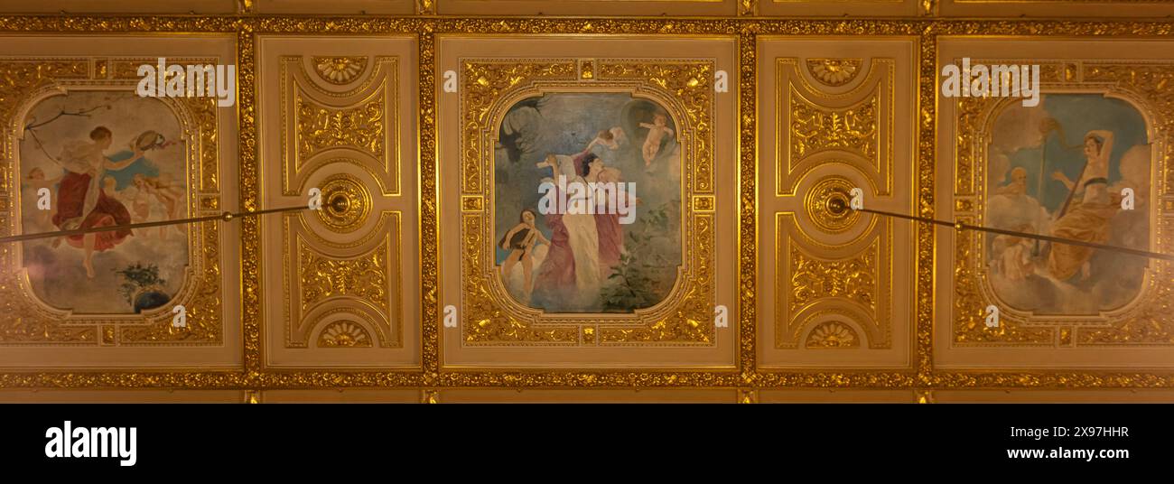 Ceiling opera house lviv ukraine hi-res stock photography and images ...