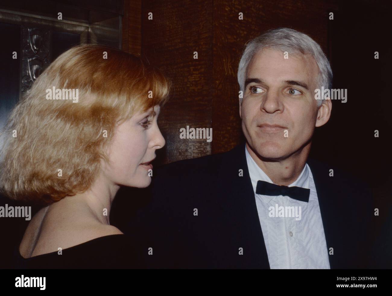 Victoria Tennant and Steve Martin in New York City in 1991. Photo ...