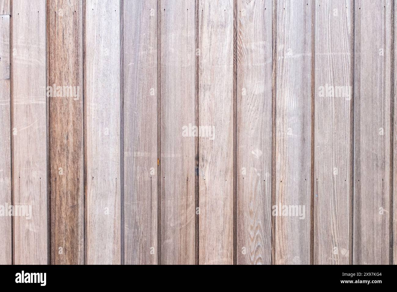Outdoor weathered wooden cladding Stock Photo - Alamy