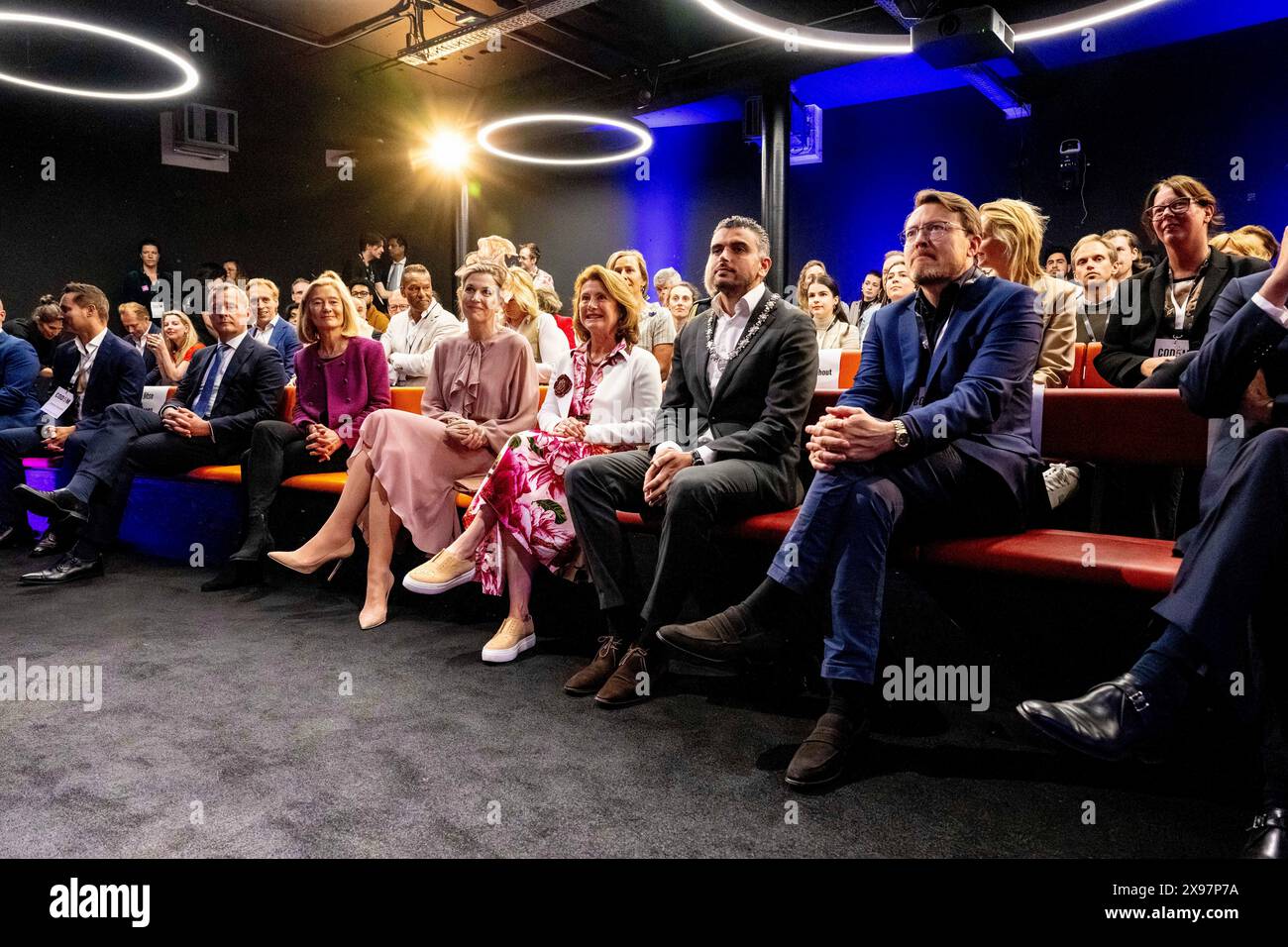 Amsterdam 29-05-2024, Queen Maxima attend the 5th anniversary of Codam ...