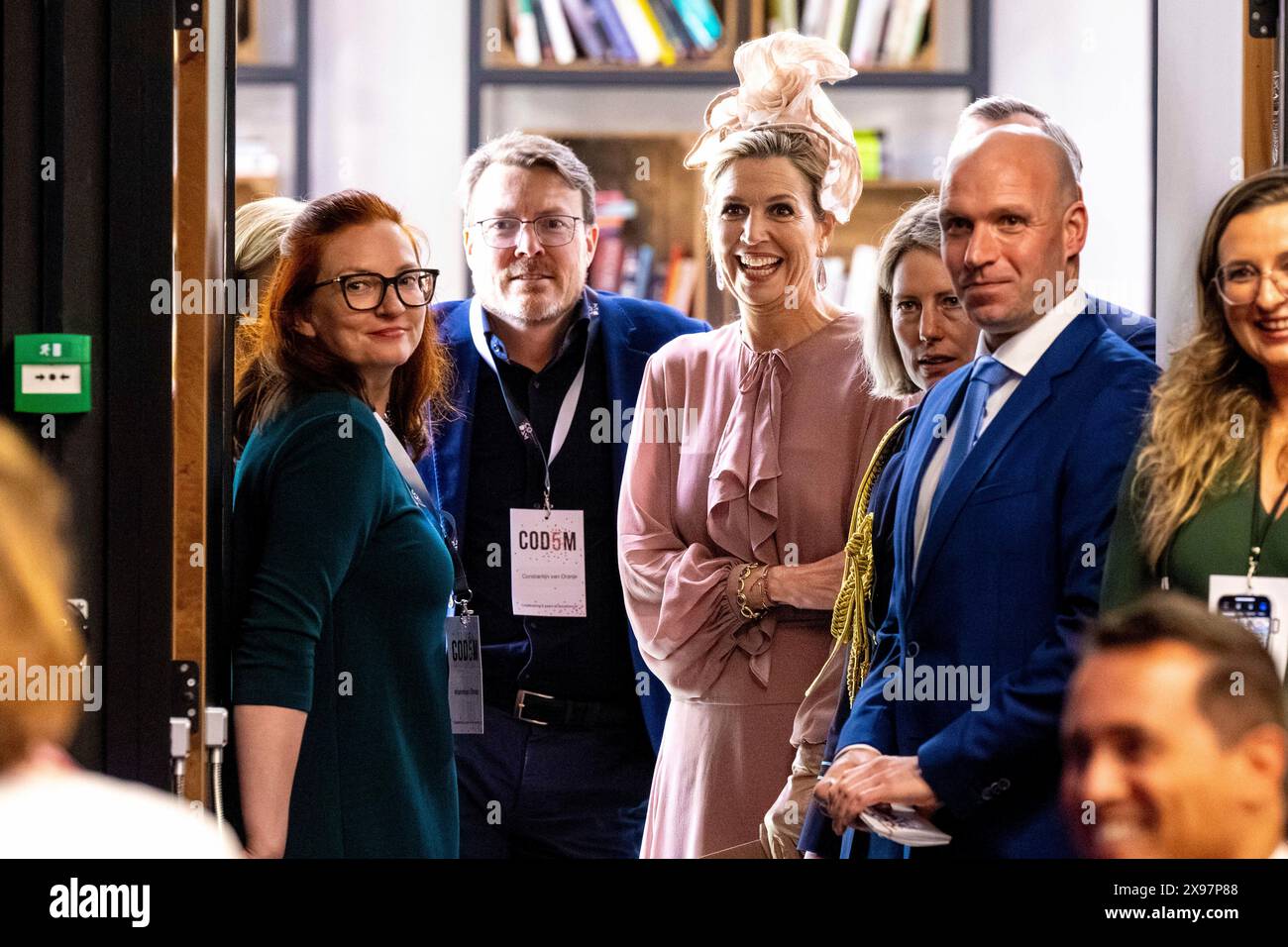Amsterdam 29-05-2024, Queen Maxima attend the 5th anniversary of Codam ...