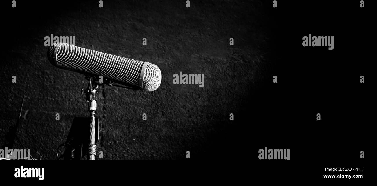 Boom video Black and White Stock Photos & Images - Alamy