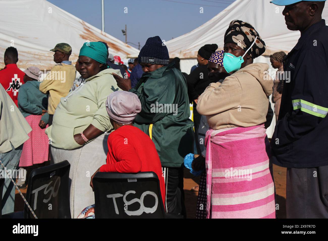 Pretoria, Gauteng, South Africa. 29th May, 2024. South Africans vote in ...