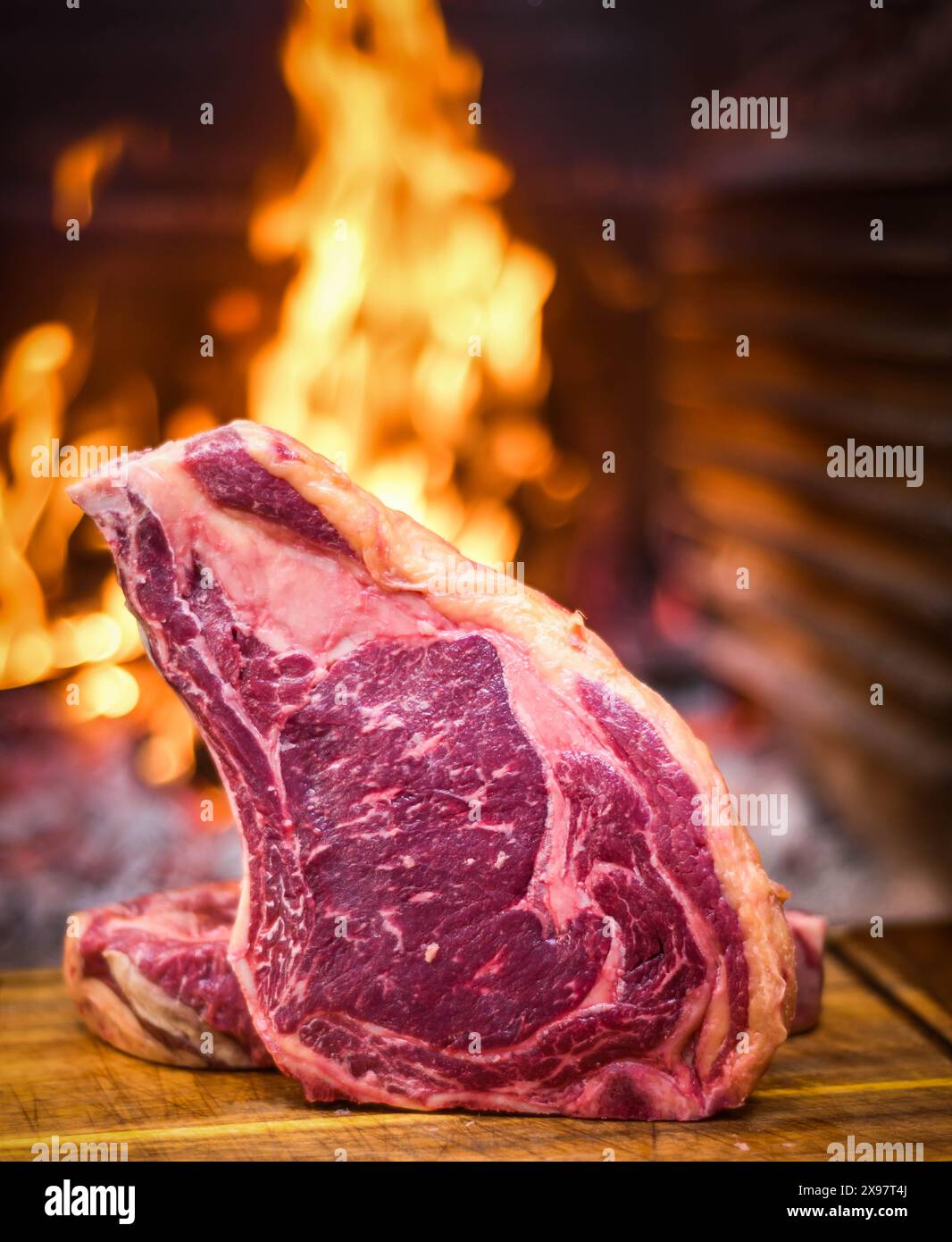 Raw cuts of supreme quality Argentine beef, grilled Stock Photo - Alamy