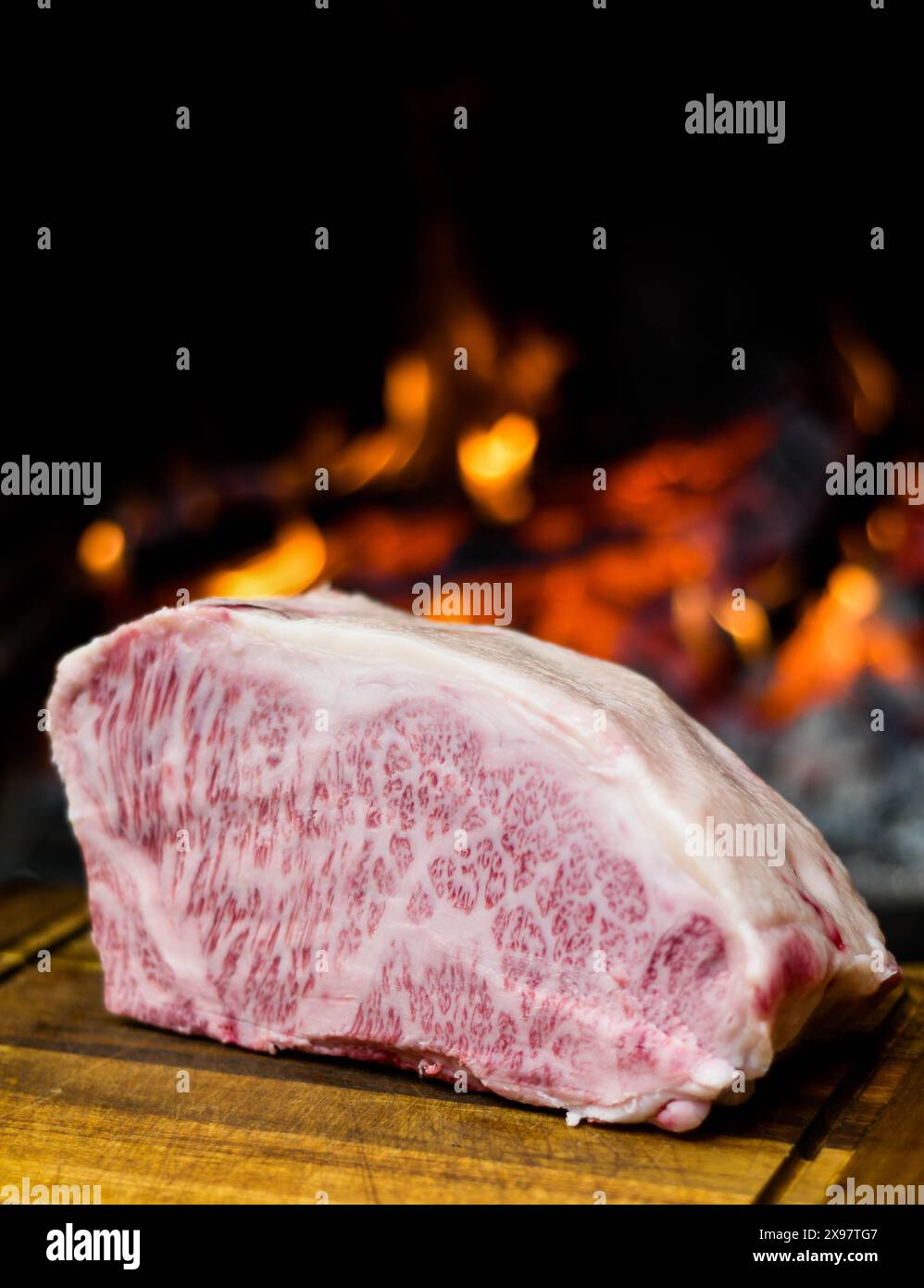 Raw cuts of supreme quality Japanese meat Stock Photo - Alamy