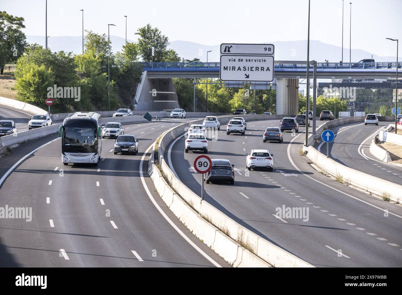 Highways are distinguished from a simple road because they are ...