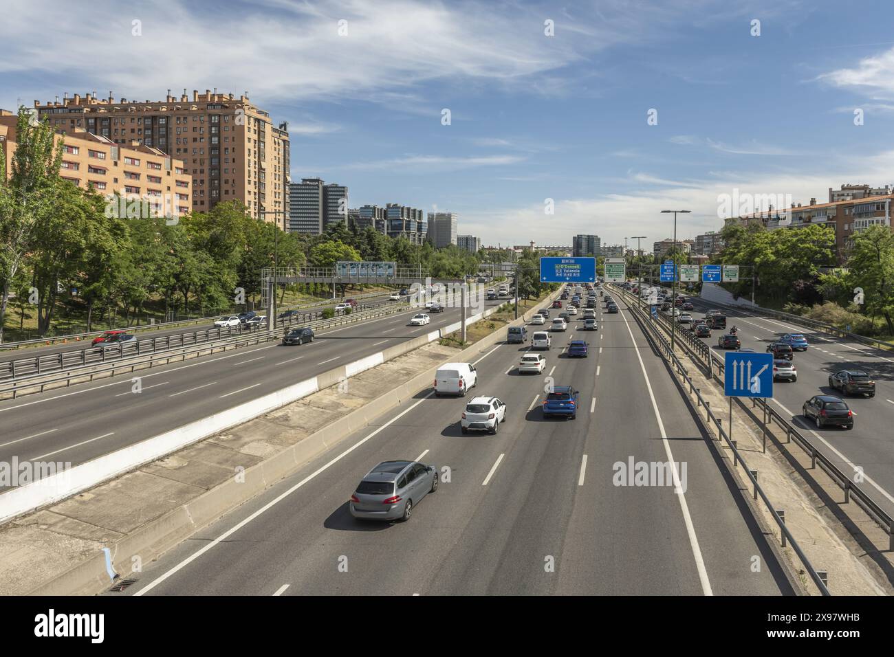 A highway is a traffic lane for automobiles and cargo and passenger ...