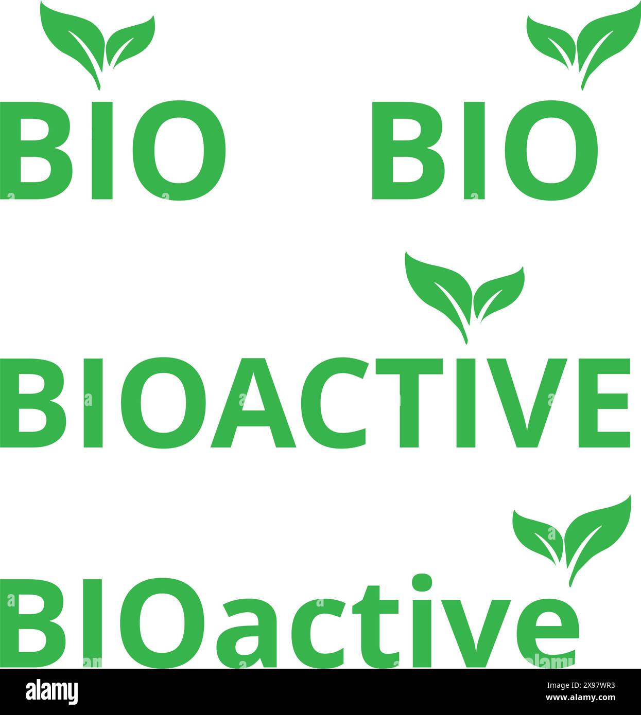 Bioactive Stock Vector Images - Alamy