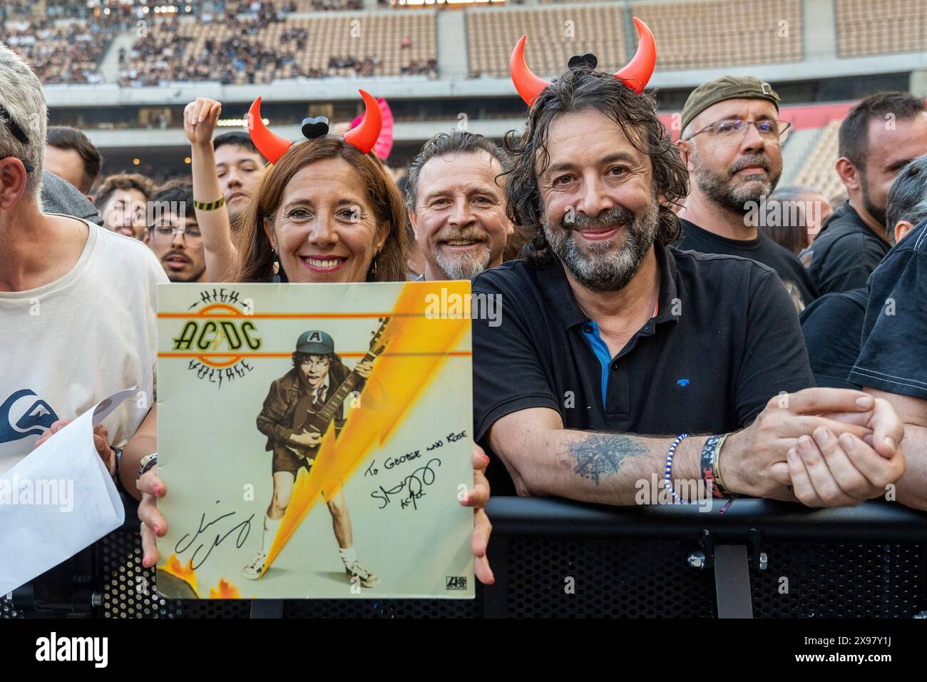 First AC/DC concert in Seville of the 'Power up Tour 2024' First ...