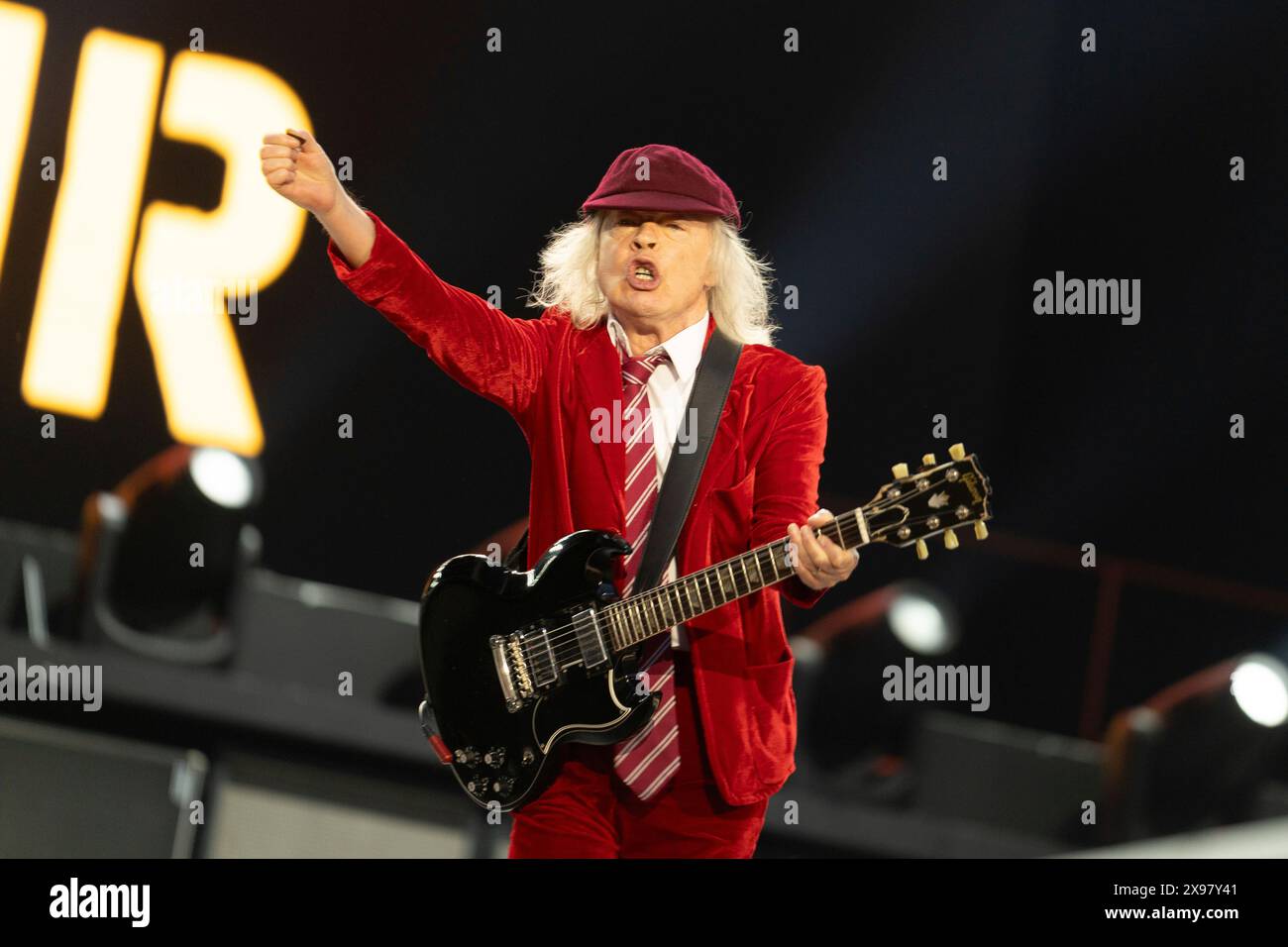 First AC/DC concert in Seville of the 'Power up Tour 2024' First ...