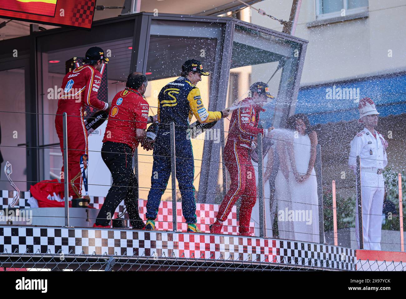 Monaco, Monaco. 26th May, 2024. Circuit of Monaco Podium 2024 Formula 1 ...