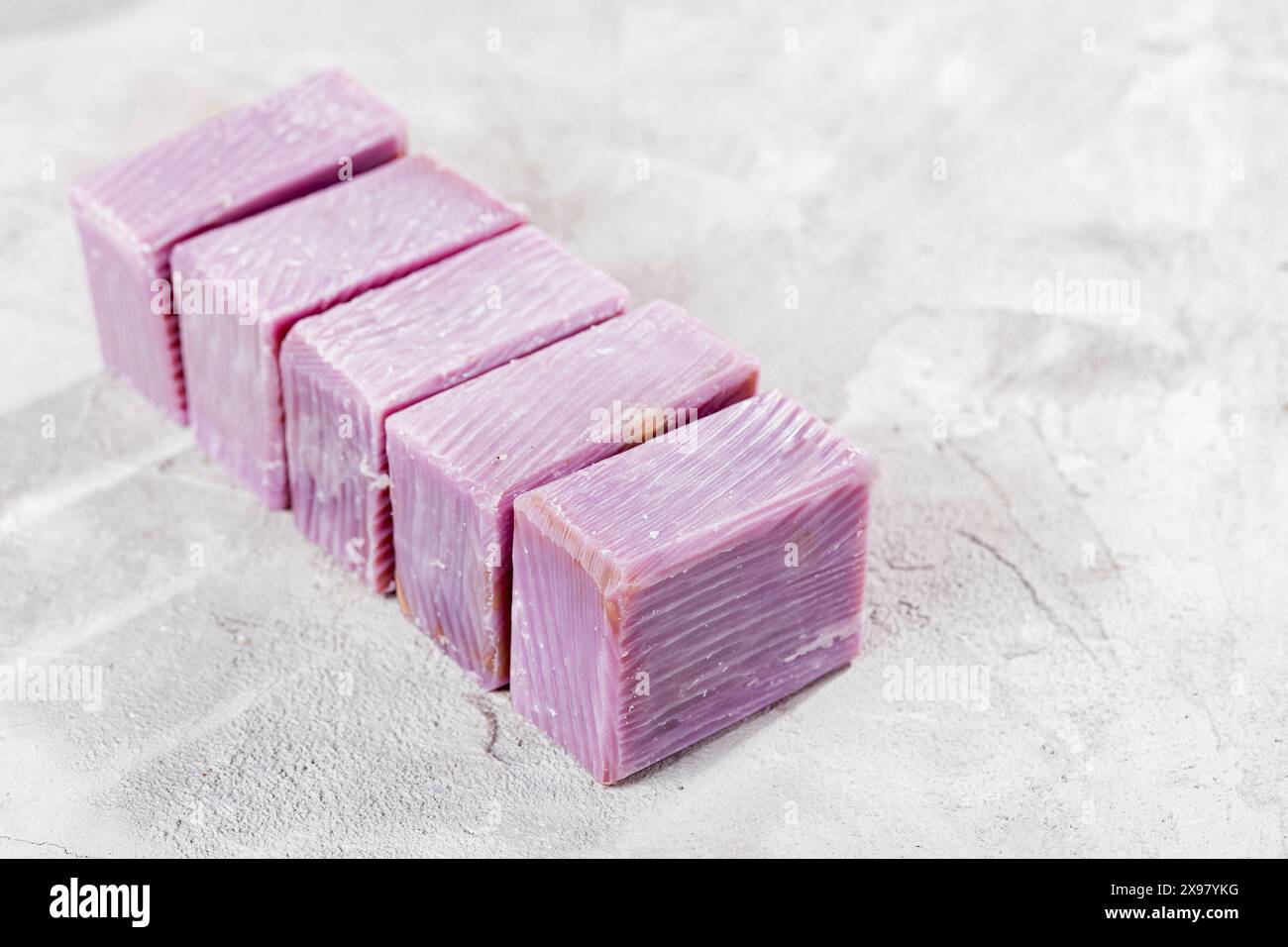 Handmade soap, made from used cooking oils Stock Photo - Alamy