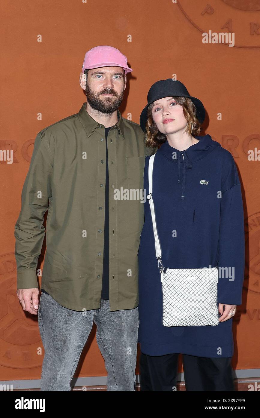 Paris, France. 29th May, 2024. Tanguy Le Marec and Marylin Lima at ...