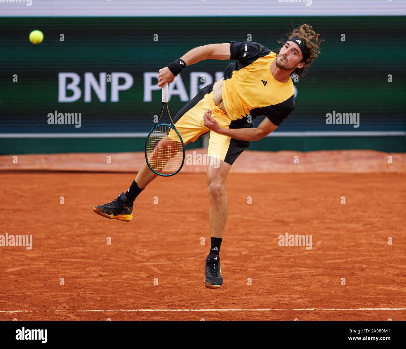 Roland Garros, 29 May 2024: Stefanos Tsitsipas (GRE) during the 2024 ...