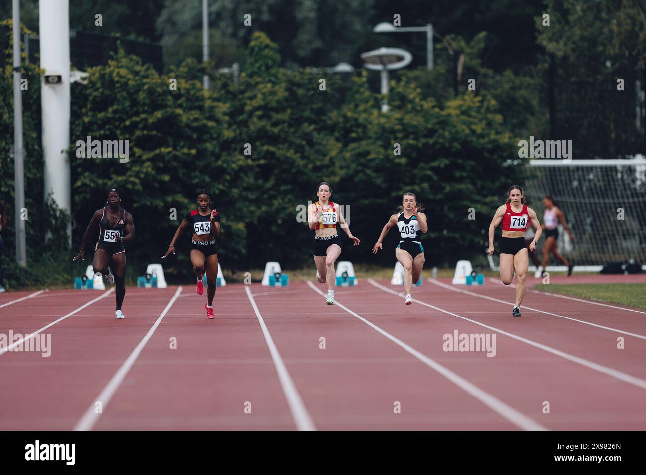 Stratford, United Kingdom. 26 May, 2024. (left to right) Kristal Ama ...
