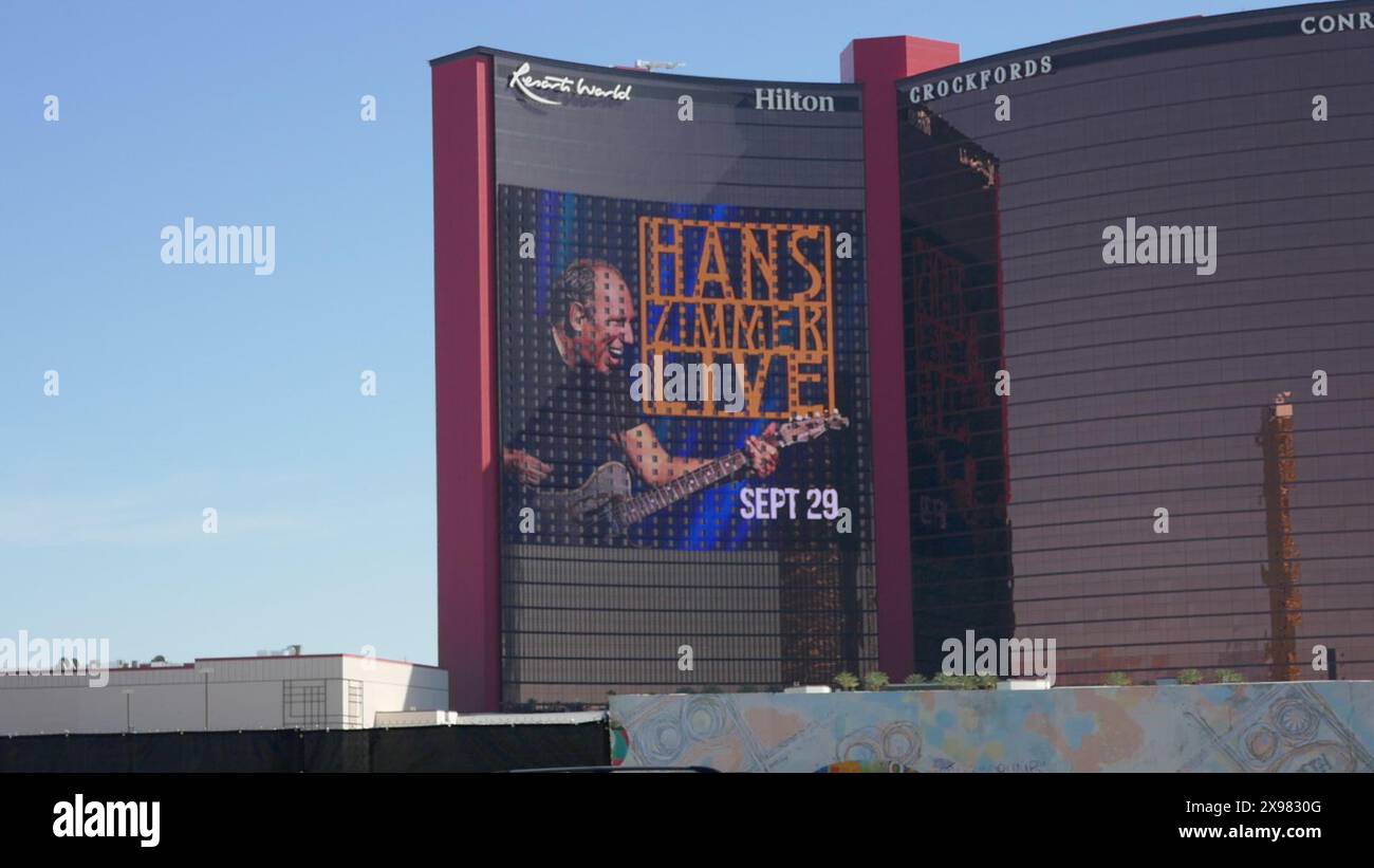 Las Vegas, Nevada, USA 16th May 2024 Composer/Musician Hans Zimmer Live ...