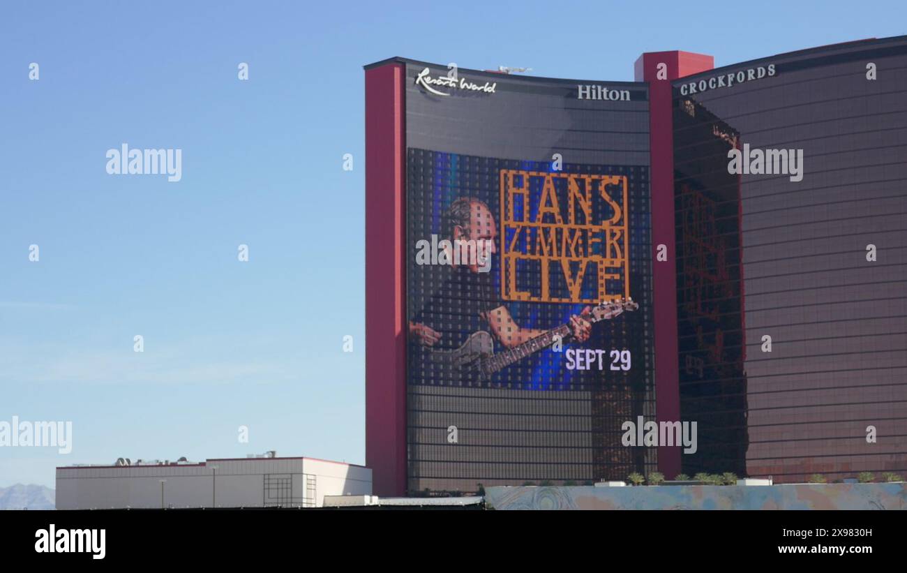 Las Vegas, Nevada, USA 16th May 2024 Composer/Musician Hans Zimmer Live ...