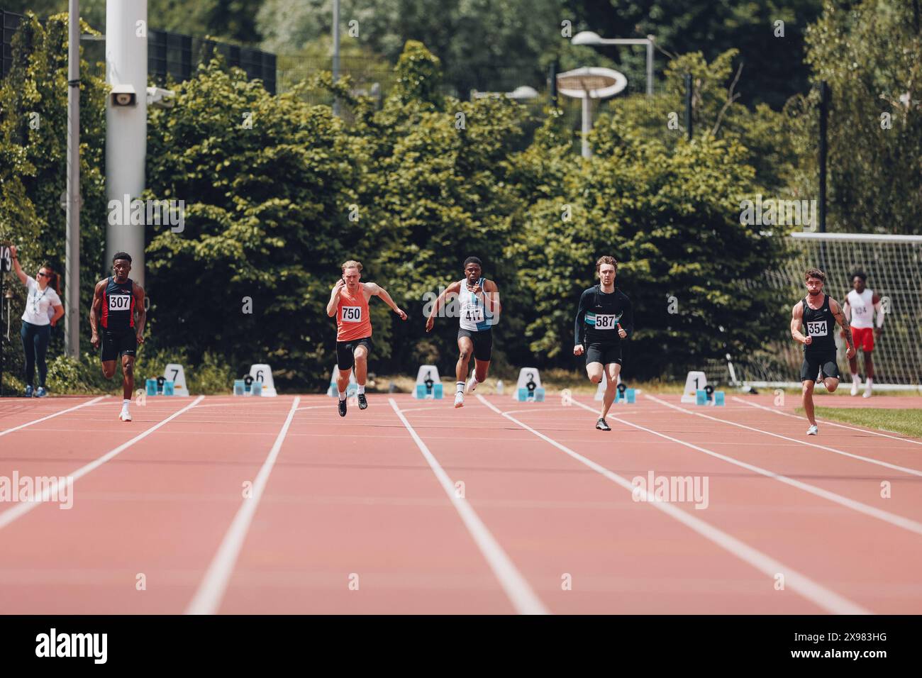 Stratford, United Kingdom. 26 May, 2024. (Left to Right) Ayomide Fatoki ...