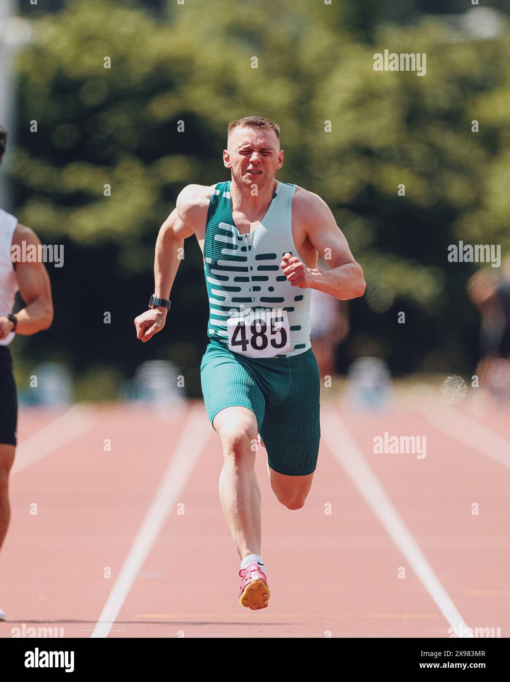 Stratford, United Kingdom. 26 May, 2024. Jake Hatfield of Bracknell A.C ...