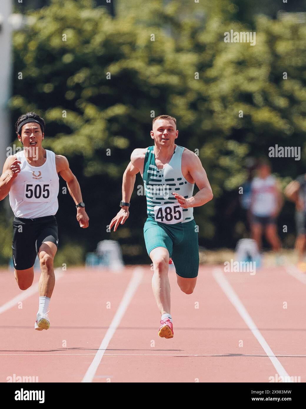 Stratford, United Kingdom. 26 May, 2024. Jake Hatfield of Bracknell A.C ...