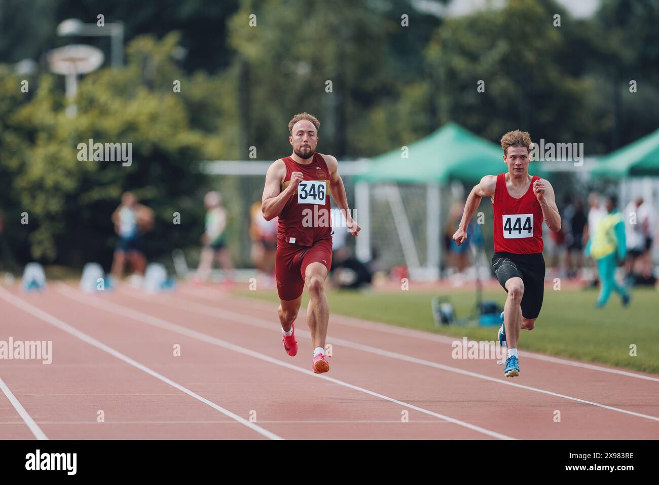 Stratford, United Kingdom. 26 May, 2024. Ciarán Mcguire of Belgrave ...