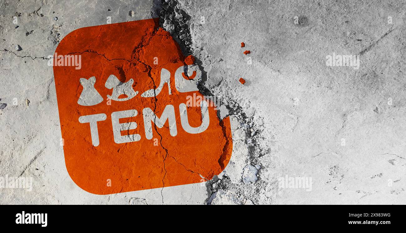 Temu logo hi-res stock photography and images - Alamy