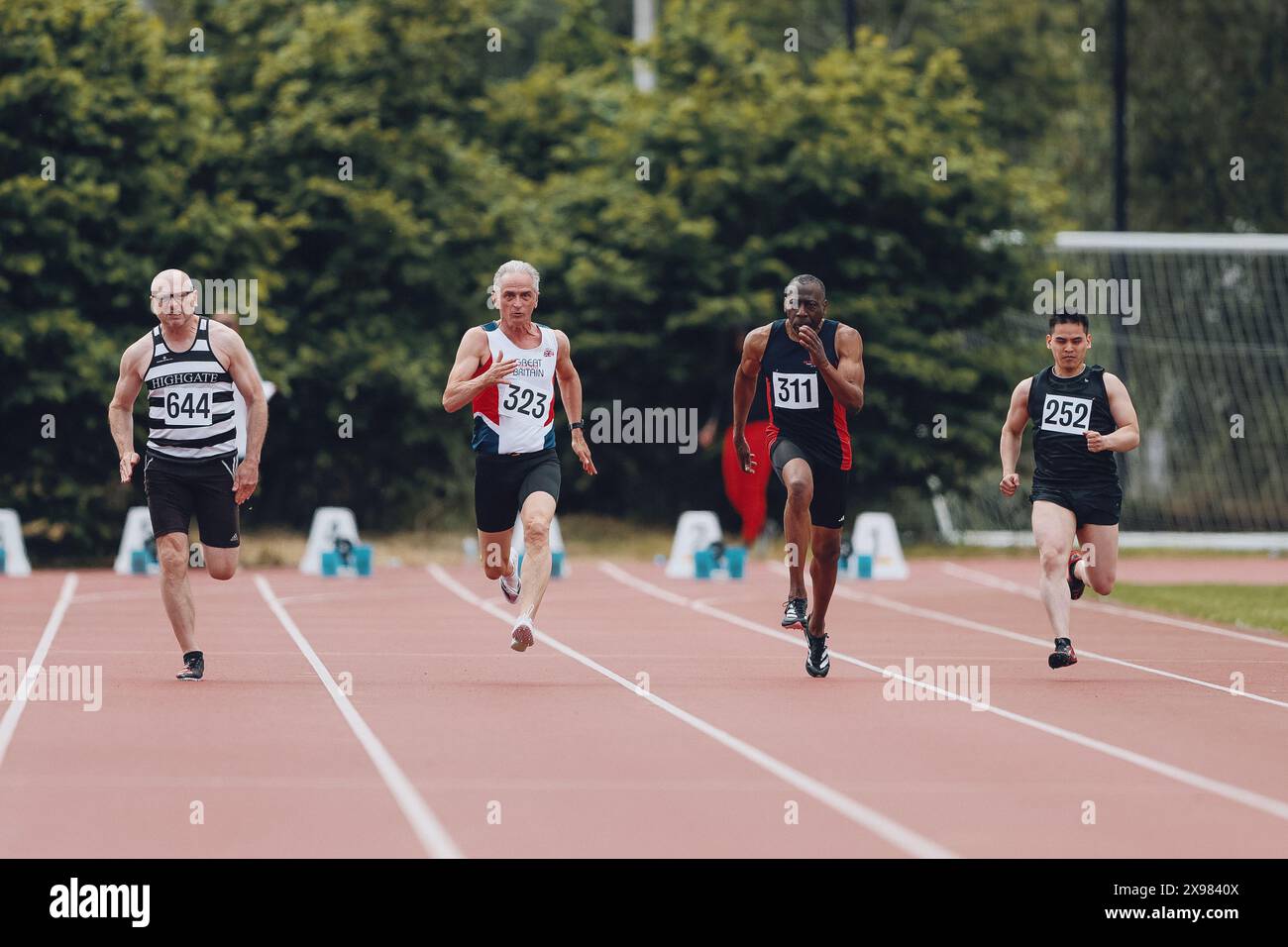 Stratford, United Kingdom. 26 May, 2024. (Left to Right) Neil Middleton ...