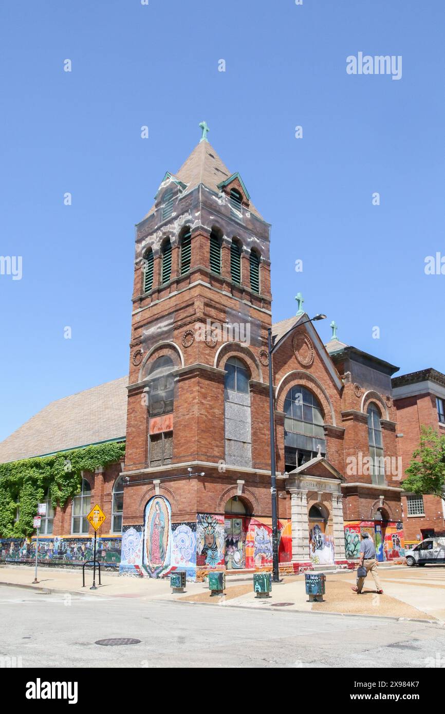 Church of St. Vitus in the Pilsen neighborhood, Chicago Stock Photo - Alamy