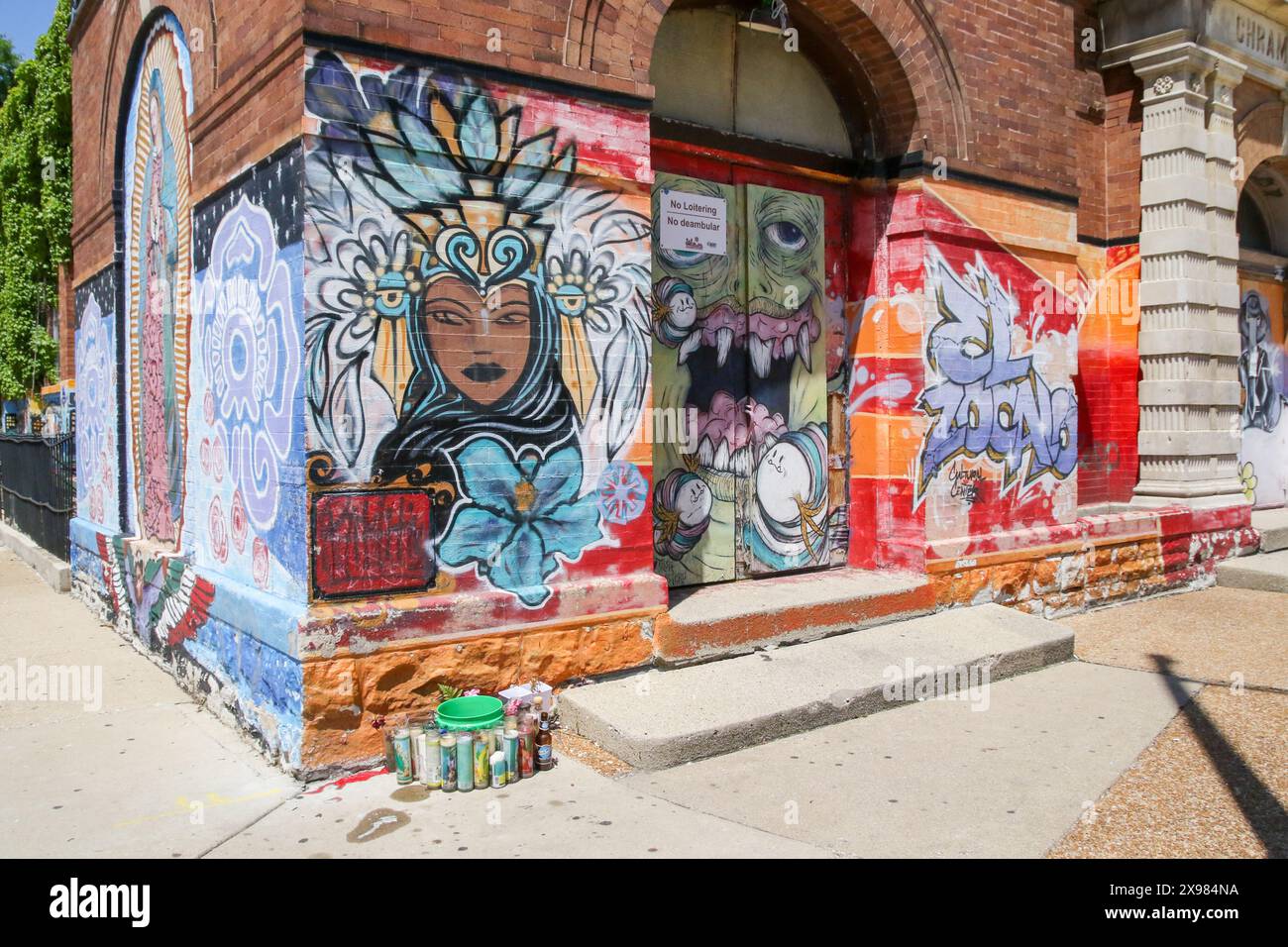 Church of St. Vitus in the Pilsen neighborhood, Chicago Stock Photo - Alamy